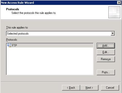 Isa Firewall Quick Tip Allowing Ftp Uploads Through Isa Server 2004