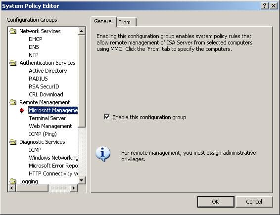 Isa Firewall Quick Tip Administrating Isa Server 2006 Remotely Using