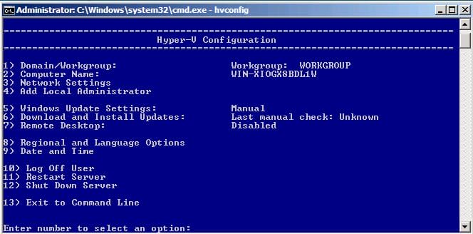 Introducing Microsoft Hyper V Server 2008 Part 2 Configuration 