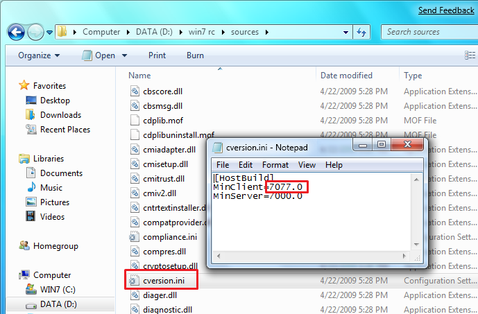 In-Place Upgrade From Windows 7 Beta To Windows 7 Release Candidate - ElMajdal.net