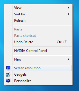 Changing Screen Resolution in Windows 7 - ElMajdal.net