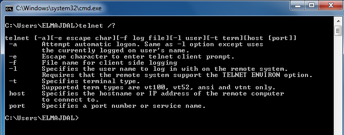 Enabling Telnet Client in Windows 7 - ElMajdal.net