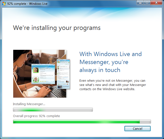 Installing Windows Live Messenger On Windows 7 - ElMajdal.net