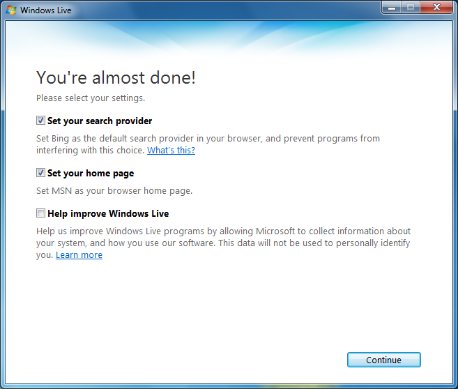 Installing Windows Live Messenger On Windows 7 - ElMajdal.net