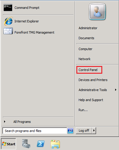 How to Determine Which Version of TMG Server 2010 is installed - ElMajdal.net
