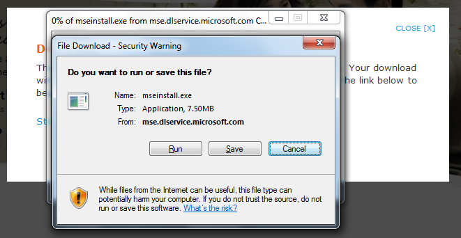 Downloading and Installing Microsoft Security Essentials - ElMajdal.net