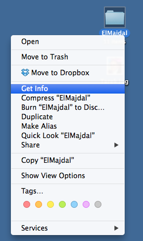 How To Set Your Own Images as a Folder Icon in Mac OSX - ElMajdal.net