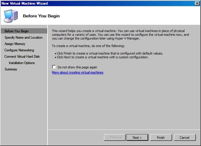 Installing Hyper V And Deploying Windows Server 2008 As Your First Virtual Machine Part Ii 0464