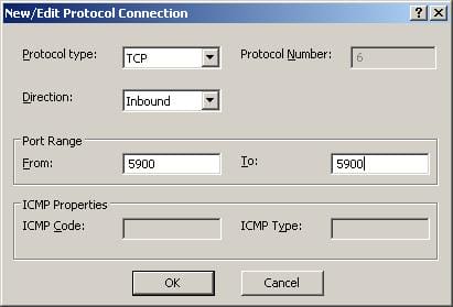 ISA Firewall Quick Tip : Publishing ULTRA VNC with ISA Server 2006