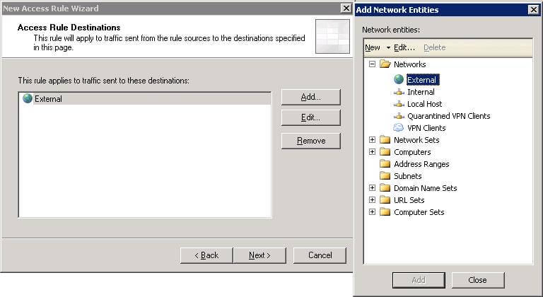 ISA Firewall Quick Tip : How To Allow Cisco VPN Client To Connect ...