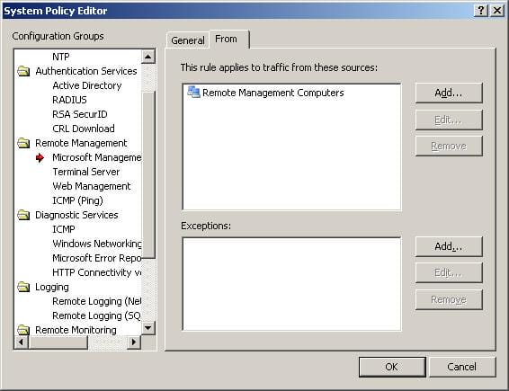 ISA Firewall Quick Tip : Administrating ISA Server 2006 Remotely Using ...