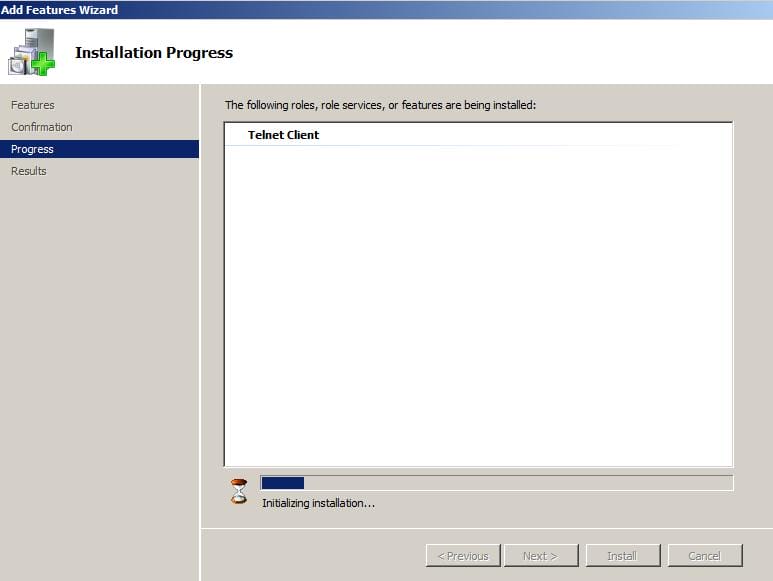 How To Enable Telnet In Windows Server 2008 - ElMajdal.net