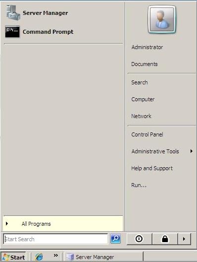 Windows Server 2008 Desktop Experience Feature
