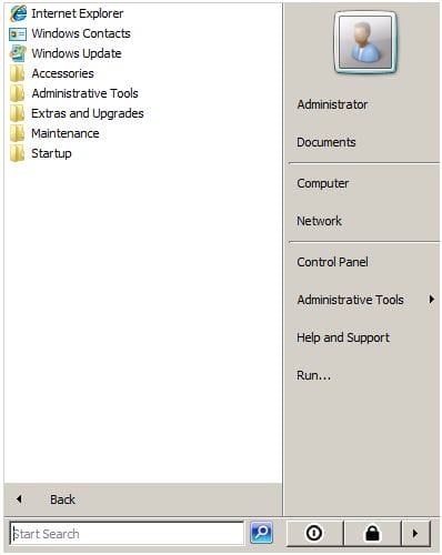 Windows Server 2008 Desktop Experience Feature