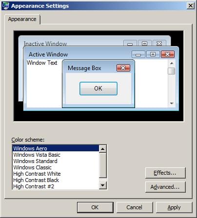 Windows Server 2008 Desktop Experience Feature