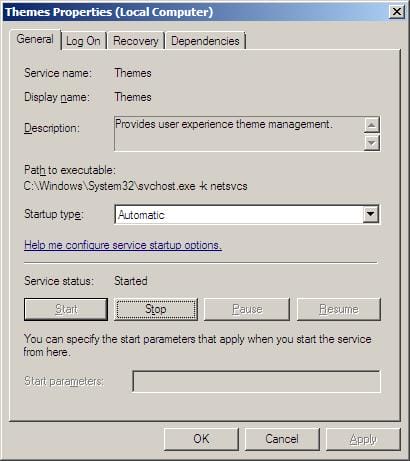 Windows Server 2008 Desktop Experience Feature