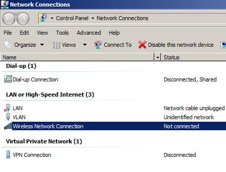 Enabling Wireless Networking In Windows Server 2008 - ElMajdal.net