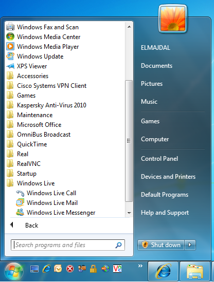 Placing Back Windows Live Messenger Icon To The Notification Area In ...