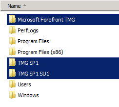 Slipstreaming TMG Server 2010 with Service Pack 1 & Software Update 1