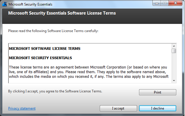Downloading and Installing Microsoft Security Essentials - ElMajdal.net