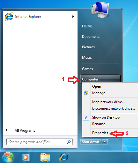 Changing Computer Name in Windows 7