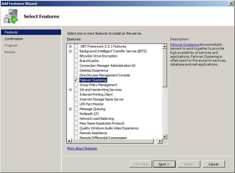 Installing Failover Clustering With Windows Server 2008 R2 - ElMajdal.net