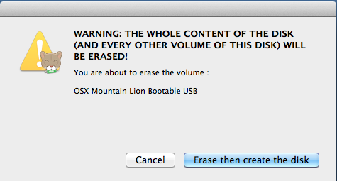 How to Create a Bootable USB Install Disk for MAC OS X Mountain Lion ...