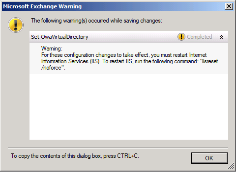 How to Change OWA Forms-Based Logon Option in Exchange Server 2010 ...
