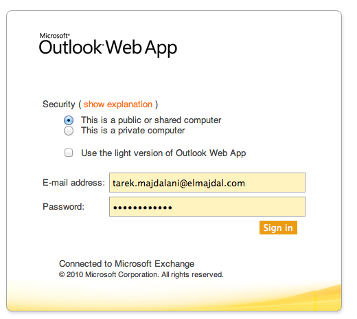 How to Change OWA Forms-Based Logon Option in Exchange Server 2010 ...