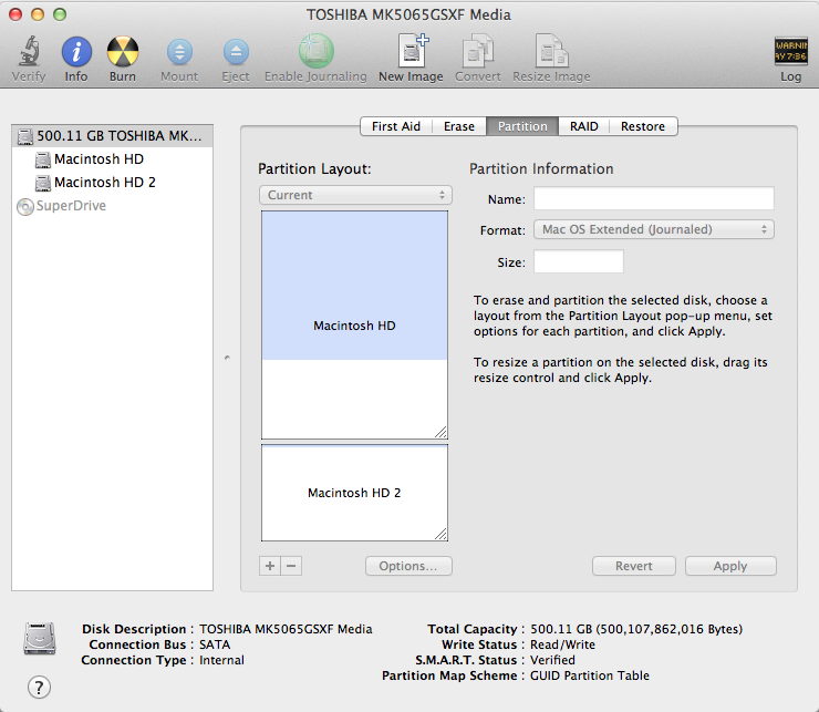 How To Partition Hard Disk in MAC OSX - ElMajdal.net