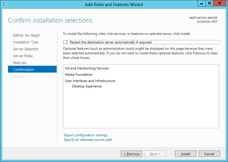 How To Enable Windows 8 Features in Windows Server 2012 - ElMajdal.net