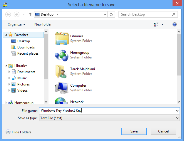 How To Find Out Your Windows 8 Product Key - ElMajdal.net