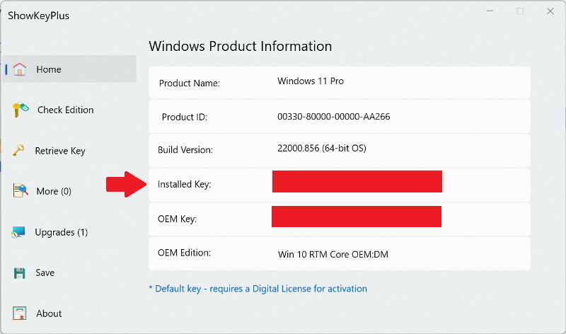 How to Find Product Key in Windows 11