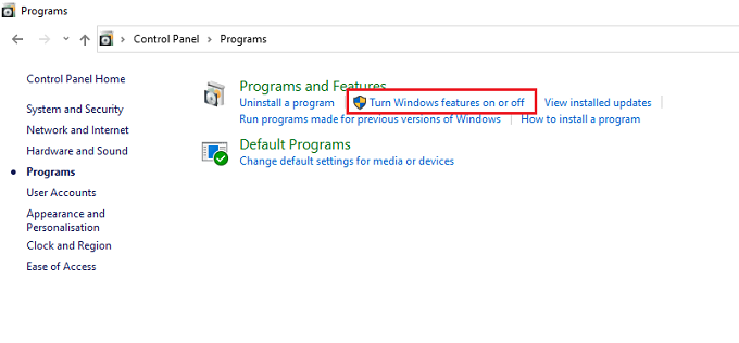 How To Enable Telnet in Windows 10