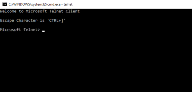 How To Enable Telnet in Windows 10