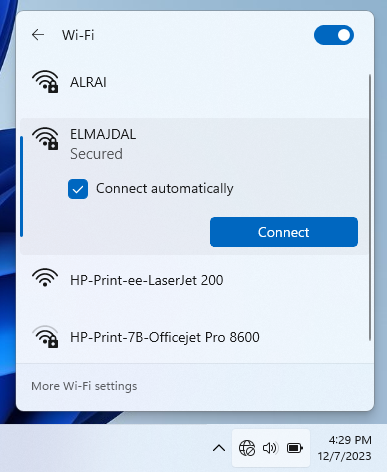 How to Connect to Wi-Fi in Windows 11