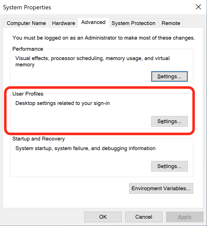How to Delete User Profile of an Account in Windows 10